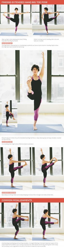 Building the Foundation for Extended Hand Big Toe Pose - Sonima